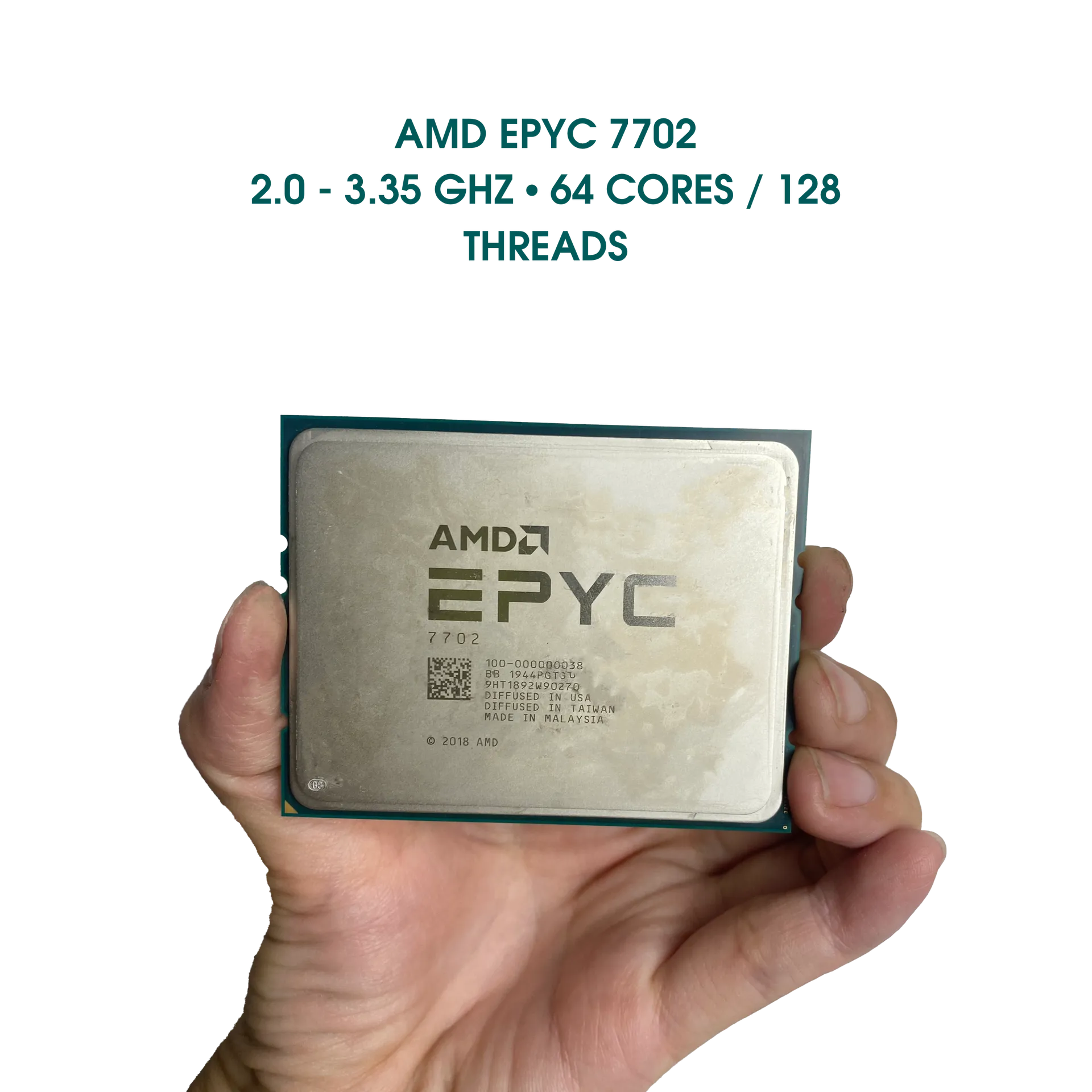 CPU AMD EPYC 7702 · DewCms